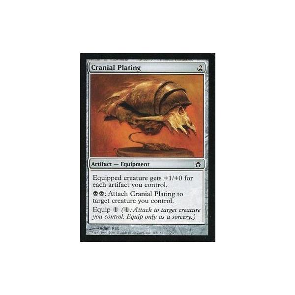 商品名：中古マジックザギャザリング 113/165[C]：【5DN】Cranial Plating/頭蓋囲いマジックザギャザリング/英語版/C/アーティファクト/FIFTH DAWN(フィフス・ドーン)分類：アーティファクト/レア度：C
