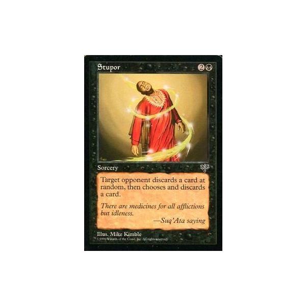 商品名：中古マジックザギャザリング [U]：【MIR】Stupor/呆然マジックザギャザリング/英語版/U/黒/Mirage(ミラージュ)分類：黒/レア度：Uシリーズ：Mirage(ミラージュ)商品解説■「マジック：ザ・ギャザリングの世界で...
