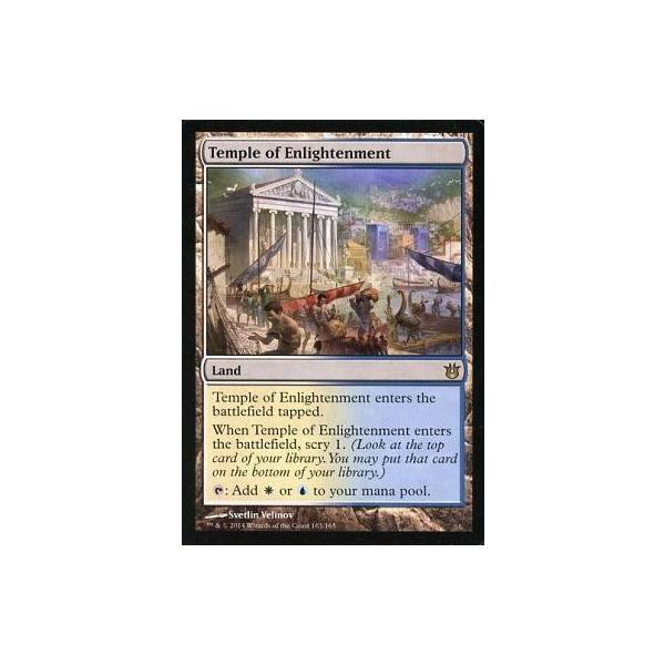 商品名：中古マジックザギャザリング [R]：Temple of Enlightenment/啓蒙の神殿マジックザギャザリング/英語版/R/神々の軍勢(Born of the Gods)/土地分類：土地/レア度：R分類：土地/レア度：R