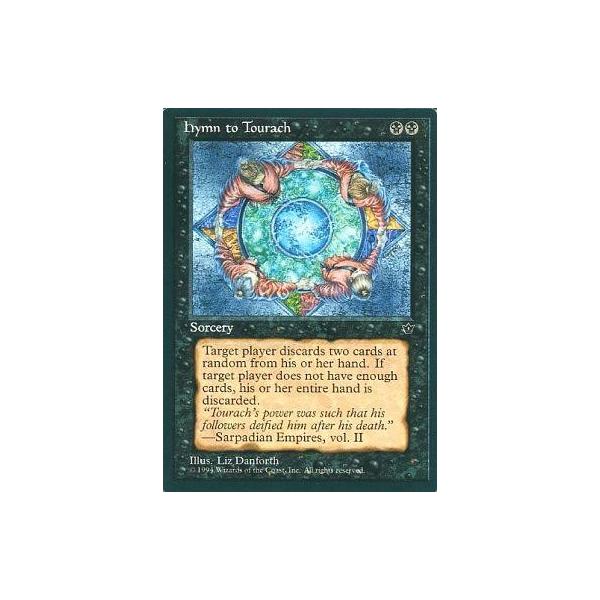 商品名：中古マジックザギャザリング [C]：Hymn to Tourachマジックザギャザリング/英語版/C/フォールン・エンパイア/黒分類：黒/レア度：C分類：黒/レア度：C