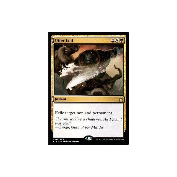 商品名：中古マジックザギャザリング [R]：Utter End/完全なる終わりマジックザギャザリング/英語版/R/タルキール覇王譚/マルチカラー分類：マルチカラー/レア度：R分類：マルチカラー/レア度：R