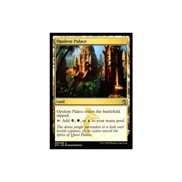 商品名：中古マジックザギャザリング [UC]：Opulent Palace/華やかな宮殿マジックザギャザリング/英語版/UC/タルキール覇王譚/土地分類：土地/レア度：UC分類：土地/レア度：UC