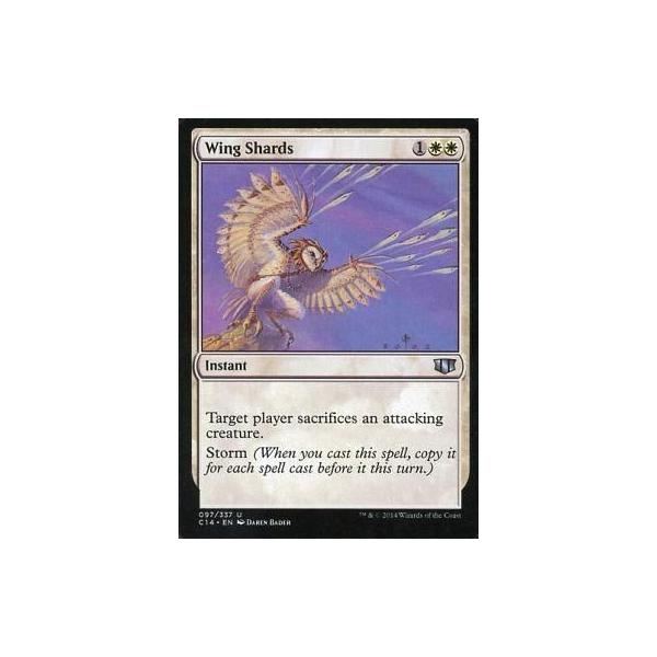 商品名：中古マジックザギャザリング 097/337[U]：【C14】Wing Shards/翼の破片マジックザギャザリング/英語版/U/白/統率者2014分類：白/レア度：Uシリーズ：統率者2014商品解説■マジック：ザ・ギャザリングの世界...