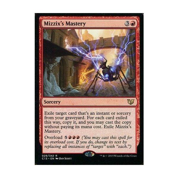 商品名：中古マジックザギャザリング 029/342[R]：【C15】Mizzix’s Mastery/ミジックスの熟達マジックザギャザリング/英語版/R/赤/統率者2015分類：赤/レア度：R