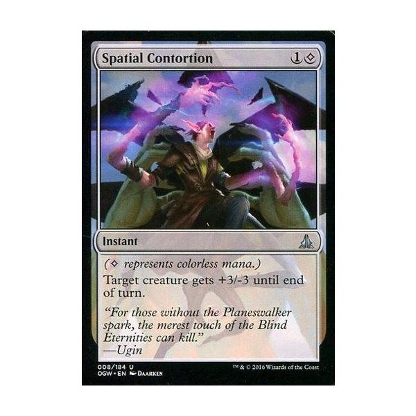 商品名：中古マジックザギャザリング [UC]：Spatial Contortion/次元の歪曲マジックザギャザリング/英語版/UC/ゲートウォッチの誓い/無色分類：無色/レア度：UC分類：無色/レア度：UC