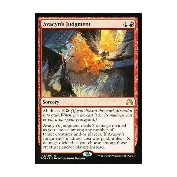 商品名：中古マジックザギャザリング [R]：Avacyn’s Judgment/アヴァシンの裁きマジックザギャザリング/英語版/R/イニストラードを覆う影/赤分類：赤/レア度：R分類：赤/レア度：R