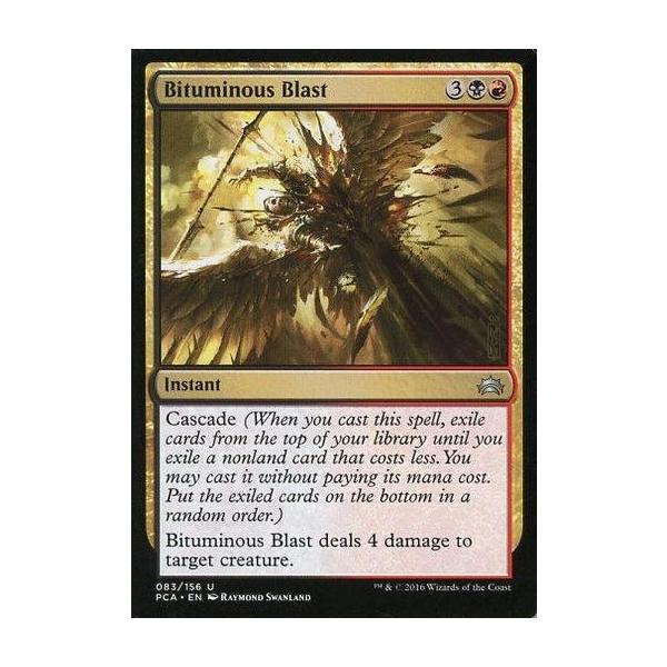 商品名：中古マジックザギャザリング 083/156[U]：【PCA】Bituminous Blast/瀝青破マジックザギャザリング/英語版/U/マルチカラー/Planechase Anthology分類：マルチカラー/レア度：Uシリーズ：P...