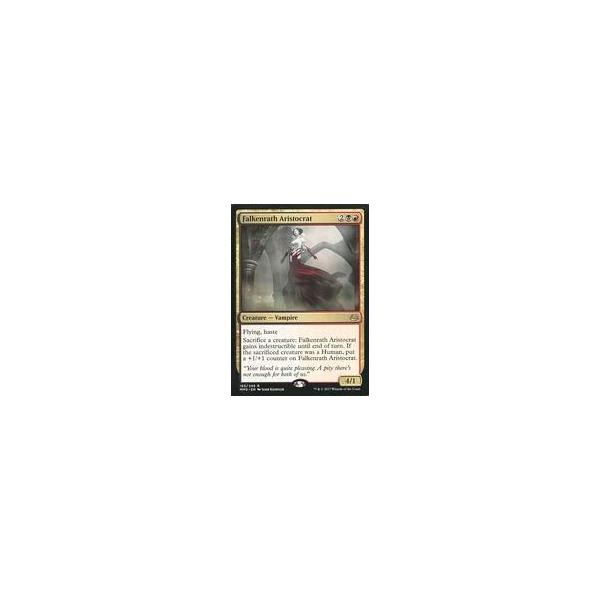 商品名：中古マジックザギャザリング 163/249[R]：【MM3】Falkenrath Aristocrat/ファルケンラスの貴種マジックザギャザリング/英語版/R/マルチカラー/モダンマスターズ 2017分類：マルチカラー/レア度：Rシ...