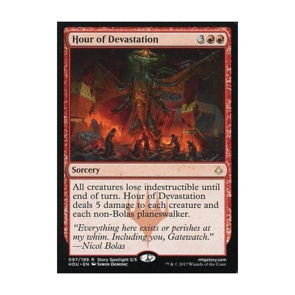 商品名：中古マジックザギャザリング [R]：Hour of Devastation/破滅の刻マジックザギャザリング/英語版/R/破滅の刻/赤分類：赤/レア度：R分類：赤/レア度：R