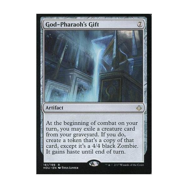 商品名：中古マジックザギャザリング [R]：God-Pharaoh’s Gift/王神の贈り物マジックザギャザリング/英語版/R/破滅の刻/アーティファクト分類：アーティファクト/レア度：R分類：アーティファクト/レア度：R