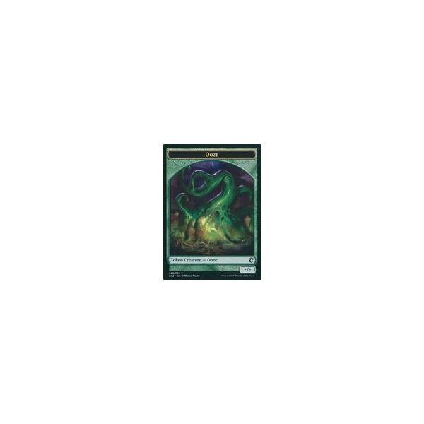 商品名：中古マジックザギャザリング [トークン]：OOZE/FROG LIZARD/ウーズ/カエル・トカゲマジックザギャザリング/英語版/トークン/ラヴニカの献身 ギルド・キット/緑分類：緑/レア度：トークン分類：緑/レア度：トークン