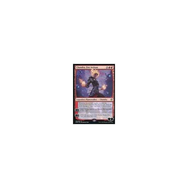 商品名：中古マジックザギャザリング [R]：Chandra， Fire Artisan/炎の職工、チャンドラマジックザギャザリング/英語版/R/灯争大戦/赤分類：赤/レア度：R分類：赤/レア度：R