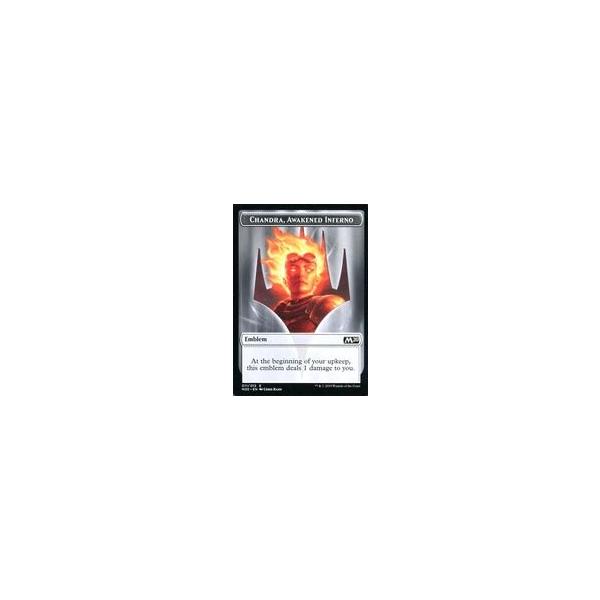 商品名：中古マジックザギャザリング [トークン]：CHANDRA， AWAKENED INFERNO/目覚めた猛火、チャンドラマジックザギャザリング/英語版/トークン/基本セット2020/アーティファクト分類：アーティファクト/レア度：トー...