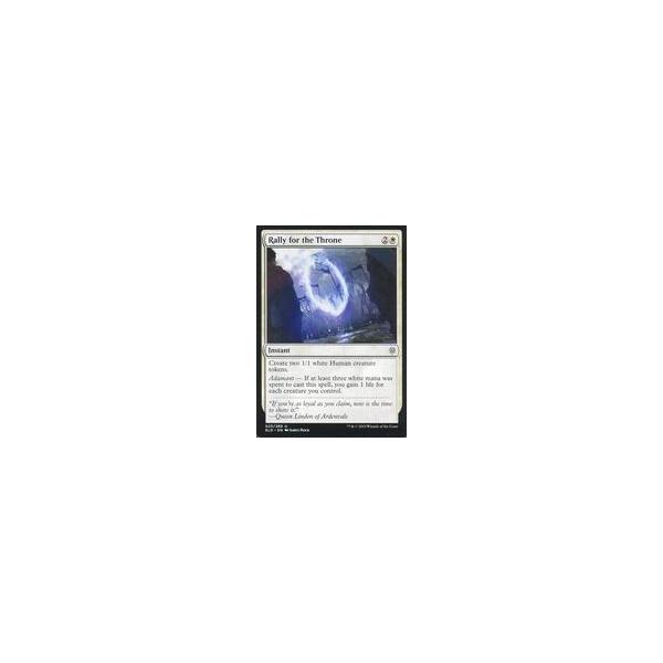 商品名：中古マジックザギャザリング [UC]：Rally for the Throne/王権のための結集マジックザギャザリング/英語版/UC/エルドレインの王権/白分類：白/レア度：UC分類：白/レア度：UC
