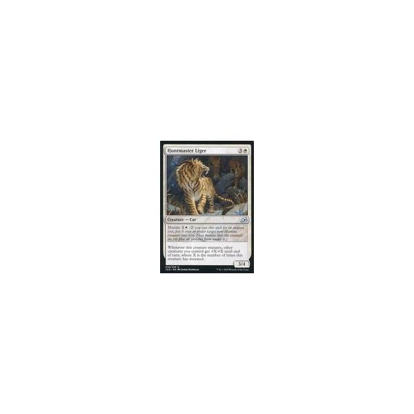 商品名：中古マジックザギャザリング [UC]：Huntmaster Liger/猟匠ライガーマジックザギャザリング/英語版/UC/白/イコリア：巨獣の棲処分類：白/レア度：UC
