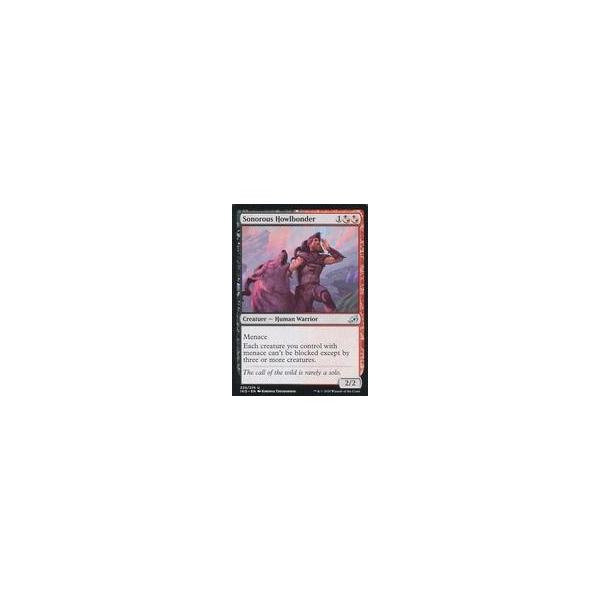 商品名：中古マジックザギャザリング [UC]：Sonorous Howlbonder/堂々たる咆哮眷者マジックザギャザリング/英語版/UC/ハイブリッド/イコリア：巨獣の棲処分類：ハイブリッド/レア度：UC