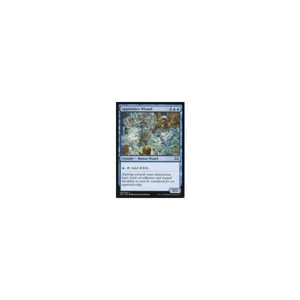 商品名：中古マジックザギャザリング [C]：Apprentice Wizard/魔法使いの弟子マジックザギャザリング/英語版/C/青/ダブルマスターズ分類：青/レア度：C