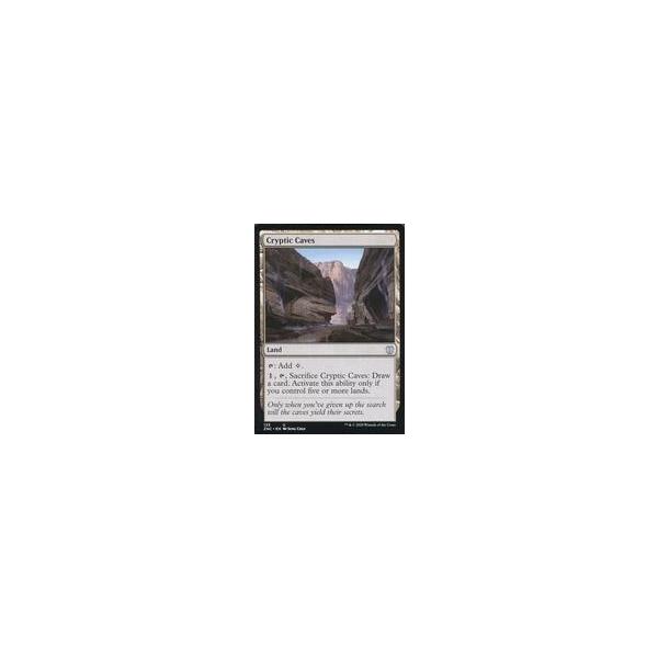 商品名：中古マジックザギャザリング [UC] ： Cryptic Caves/謎めいた洞窟マジックザギャザリング/英語版/UC/土地/ゼンディカーの夜明け 統率者デッキ分類：土地/レア度：UC