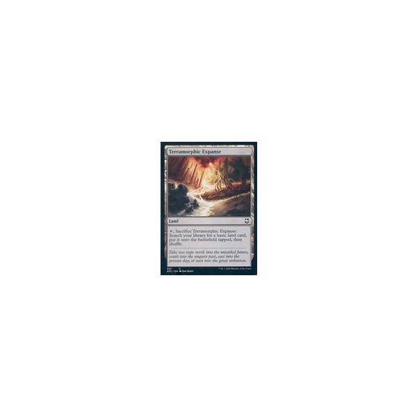 商品名：中古マジックザギャザリング 267[C]：【AFC】Terramorphic Expanse/広漠なる変幻地マジックザギャザリング/英語版/C/土地/フォーゴトン・レルム探訪 統率者デッキ分類：土地/レア度：Cシリーズ：フォーゴトン...