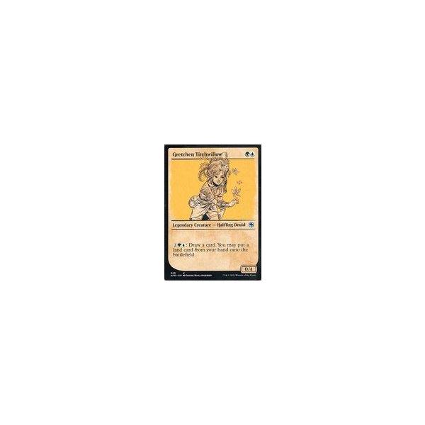 商品名：中古マジックザギャザリング 340[U]：【AFR】【ルールブック仕様】Gretchen Titchwillow/グレッチェン・ティッチウィローマジックザギャザリング/英語版/U/マルチカラー/フォーゴトン・レルム探訪分類：マルチカ...