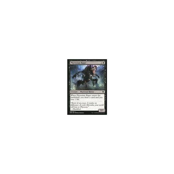 商品名：中古マジックザギャザリング 099/281[C]：【DMU】Phyrexian Rager/ファイレクシアの憤怒鬼マジックザギャザリング/英語版/C/黒/団結のドミナリア分類：黒/レア度：Cシリーズ：団結のドミナリア商品解説■「マジ...