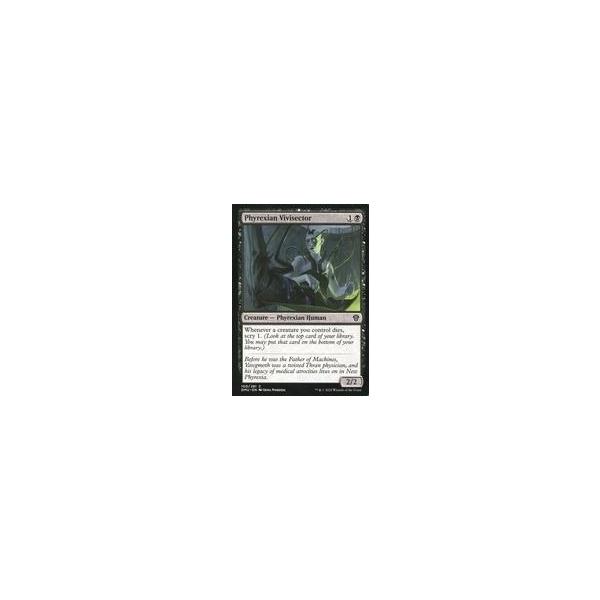 商品名：中古マジックザギャザリング 100/281[C]：【DMU】Phyrexian Vivisector/ファイレクシアの生体解剖者マジックザギャザリング/英語版/C/黒/団結のドミナリア分類：黒/レア度：Cシリーズ：団結のドミナリア商...