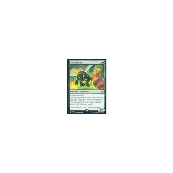 商品名：中古マジックザギャザリング 155/244[R]：【UNF】Spelling Bee/綴り蜂マジックザギャザリング/英語版/R/緑/Unfinity分類：緑/レア度：Rシリーズ：Unfinity商品解説■「マジック：ザ・ギャザリング...
