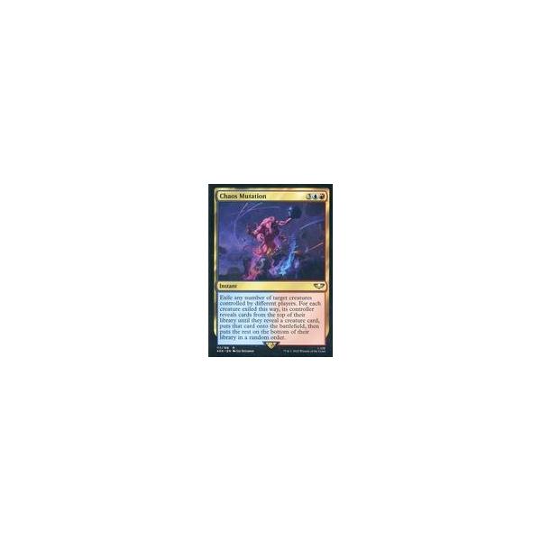 商品名：中古マジックザギャザリング 111/168[R]：【40K】Chaos Mutation/ケイオスの変異マジックザギャザリング/英語版/R/マルチカラー/統率者デッキ：Warhammer 40 000分類：マルチカラー/レア度：R