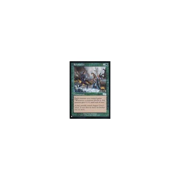 商品名：中古マジックザギャザリング 272/350[U]：【PLIST】Retaliation/仕返しマジックザギャザリング/英語版/U/緑/ザ・リスト/The List/兄弟戦争 セット・ブースター分類：緑/レア度：Uシリーズ：ザ・リスト...