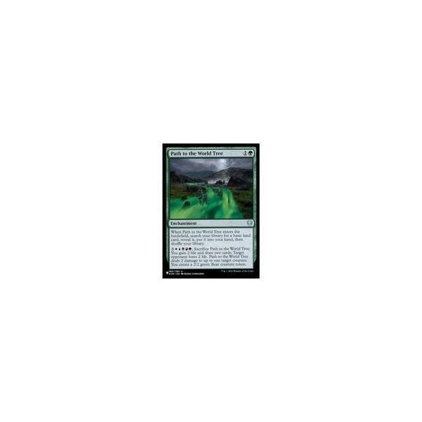 商品名：中古マジックザギャザリング 186/285[U]：【PLIST】Path to the World Tree/世界樹への道マジックザギャザリング/英語版/U/緑/ザ・リスト/The List/機械兵団の進軍 セット・ブースター分類：...