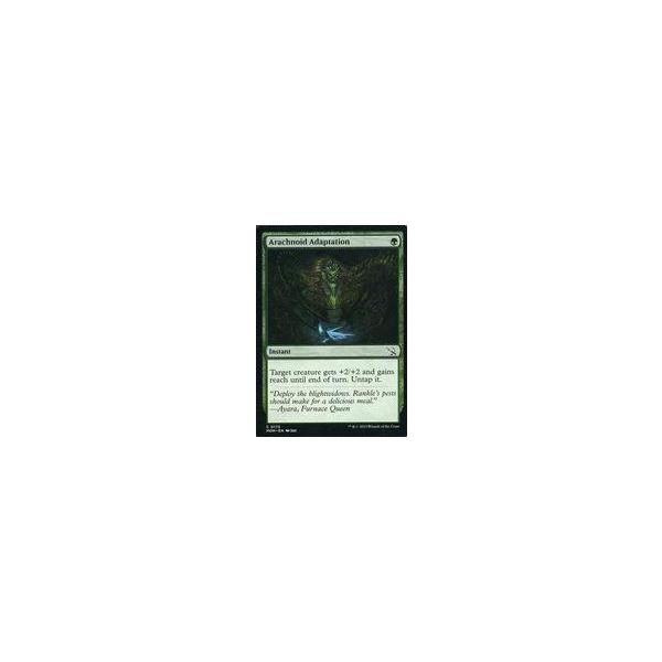 商品名：中古マジックザギャザリング 0175[C]：【MOM】Arachnoid Adaptation/機械蜘蛛の順応マジックザギャザリング/英語版/C/緑/機械兵団の進軍分類：緑/レア度：Cシリーズ：機械兵団の進軍商品解説■「マジック：ザ...