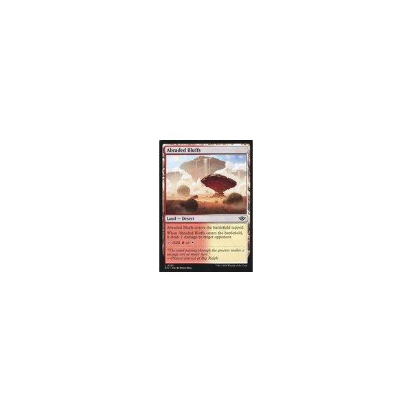 商品名：中古マジックザギャザリング 0251[L]：【OTJ】Abraded Bluffs/擦り減った絶壁マジックザギャザリング/英語版/L/土地/サンダー・ジャンクションの無法者分類：土地/レア度：Lシリーズ：サンダー・ジャンクションの無...