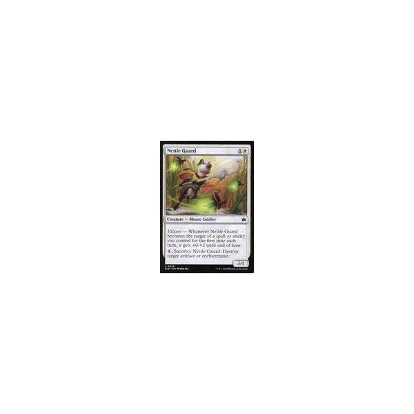 商品名：中古マジックザギャザリング 0023[C]：【BLB】Nettle Guard/イラクサの護衛マジックザギャザリング/英語版/C/白/ブルームバロウ分類：白/レア度：Cシリーズ：ブルームバロウ商品解説■「マジック：ザ・ギャザリングの...