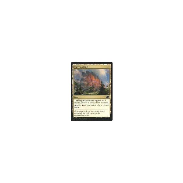 商品名：中古マジックザギャザリング 0775[C]：【J25】Thriving Bluff/興隆する絶壁マジックザギャザリング/英語版/C/土地/ファウンデーションズ ジャンプスタート・ブースター分類：土地/レア度：Cシリーズ：ファウンデー...