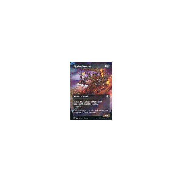 商品名：中古マジックザギャザリング 0309[C]：【DFT】【最大出力・ボーダーレス版】Ripclaw Wrangler/裂爪の暴走車マジックザギャザリング/英語版/C/黒/霊気走破分類：黒/レア度：Cシリーズ：霊気走破商品解説■戦いは運...
