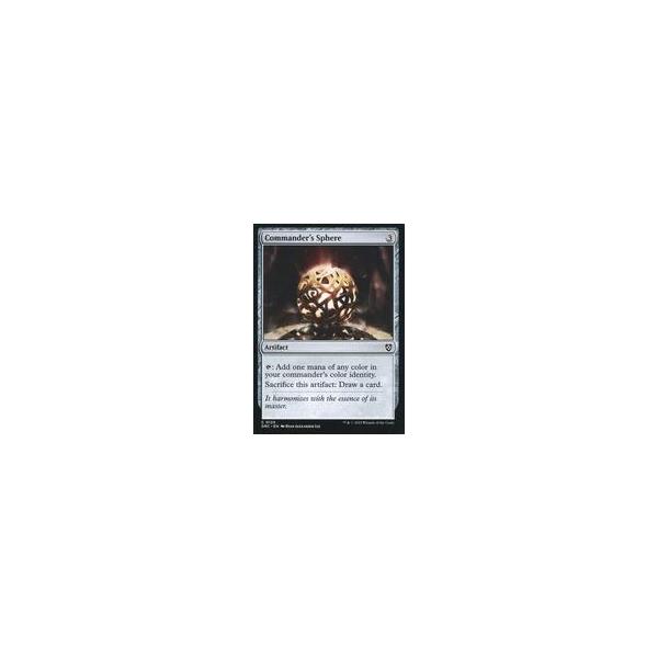 商品名：中古マジックザギャザリング 0125[C]：【DRC】Commander’s Sphere/統率者の宝球マジックザギャザリング/英語版/C/アーティファクト/霊気走破 統率者デッキ分類：アーティファクト/レア度：Cシリーズ：霊気走破...