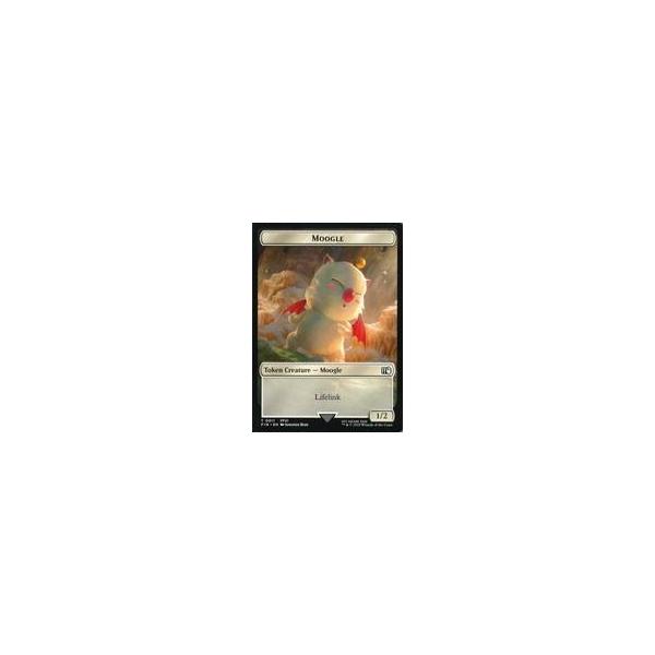 商品名：中古マジックザギャザリング 0011・0023[トークン]：【FIN】MOOGLE/TREASURE/モーグリ/宝物マジックザギャザリング/英語版/トークン/白/アーティファクト/ユニバースビヨンド FINAL FANTASY 統率...