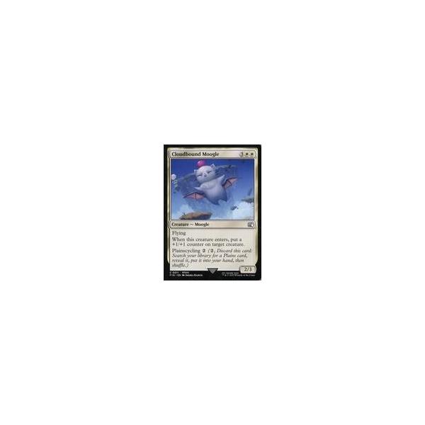 商品名：中古マジックザギャザリング 0011[C]：【FIN】Cloudbound Moogle/雲海のモーグリ族マジックザギャザリング/英語版/C/白/ユニバースビヨンド FINAL FANTASY分類：白/レア度：Cシリーズ：ユニバース...