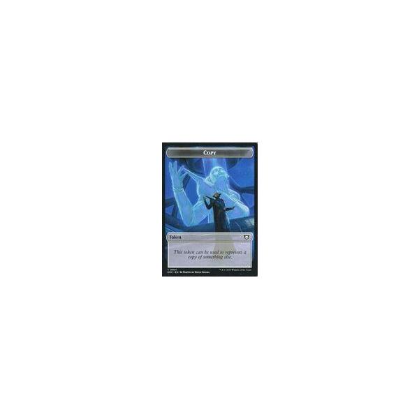 商品名：中古マジックザギャザリング 0001・0009[トークン]：【EOC】COPY/PEST/コピー/邪魔者マジックザギャザリング/英語版/トークン/無色/ハイブリッド/久遠の終端 統率者デッキ分類：無色/ハイブリッド/レア度：トークン...