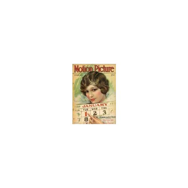 商品名：中古ホビー雑誌 MOTION PICTURE 1929年2月号英語表記/MARLAND STONE