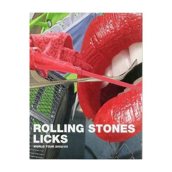商品名：中古パンフレット(ライブ・コンサート) ≪パンフレット(ライブ)≫ パンフ)ROLLING STONES LICKS -WORLD TOUR 2002/03-2003年3月10日〜21日/日本公演パンフレット