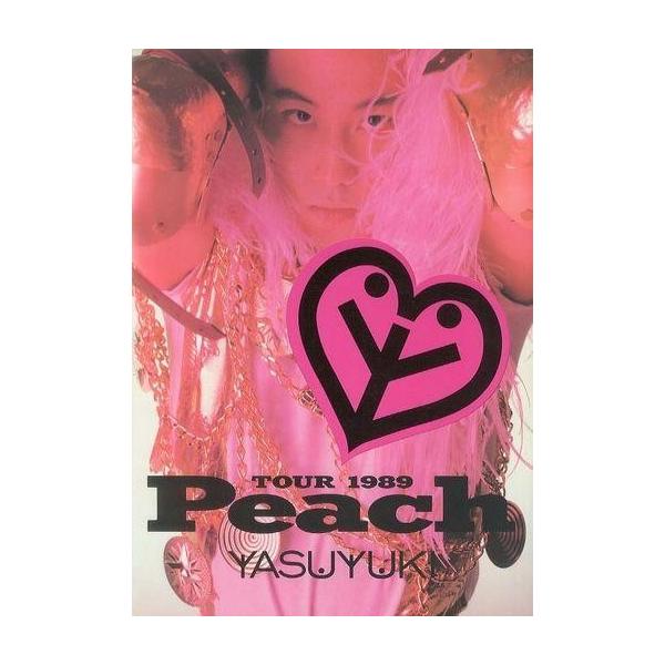 商品名：中古パンフレット(ライブ・コンサート) ≪パンフレット(ライブ)≫ パンフ)TOUR 1989 Peach YASUYUKI1989年に行われた全国ツアーパンフレット
