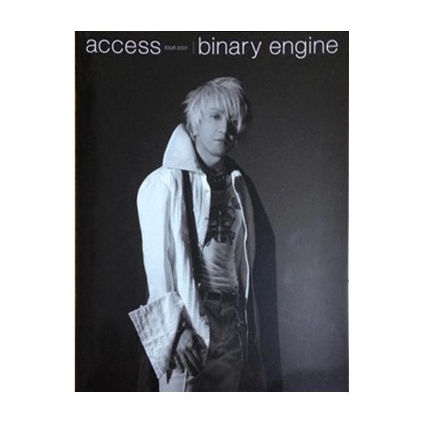 商品名：中古パンフレット(ライブ・コンサート) ≪パンフレット(ライブ)≫ パンフ)access TOUR 2007 binary engine2007年7月6日〜9月10日/全国ツアーパンフレット