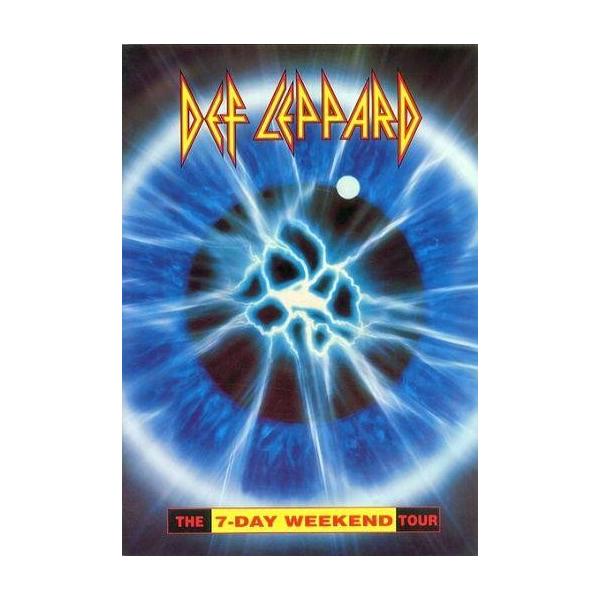 商品名：中古パンフレット(ライブ・コンサート) ≪パンフレット(ライブ)≫ パンフ)Def Leppard THE 7-DAY WEEKEND TOUR 1992/19931992年〜1993年に行われたワールドツアーパンフレット