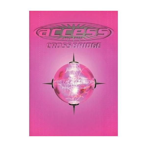商品名：中古パンフレット(ライブ・コンサート) ≪パンフレット(ライブ)≫ パンフ)access TOUR 2002 CROSSBRIDGE2002年4月23日〜5月26日/全国ツアーパンフレット
