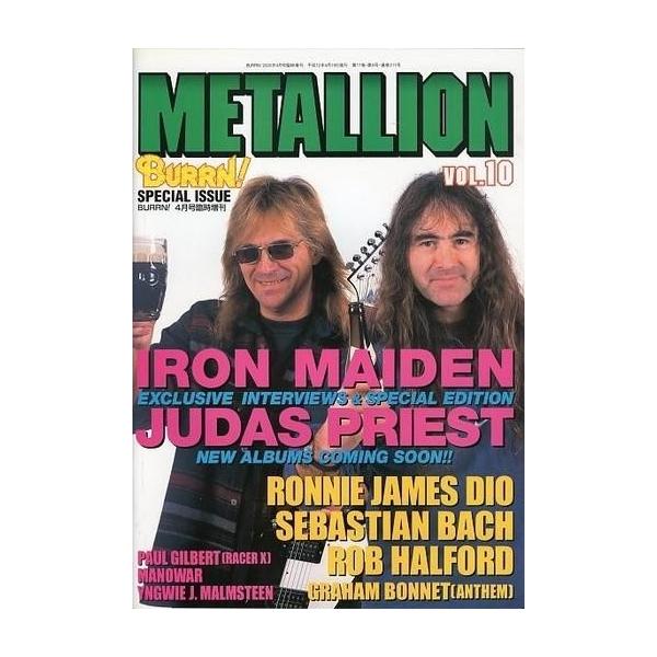 商品名：中古音楽雑誌 METALLION 2000/4 Vol.10IRON MAIDEN/JUDAS PRIEST