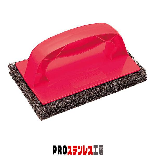 サイズ：150×100 耐熱温度：200℃ ●目詰まりの少ないパッドと丈夫なホルダーが一体となっているので、装着の必要がなく、素早く頑固な汚れを落とせます。