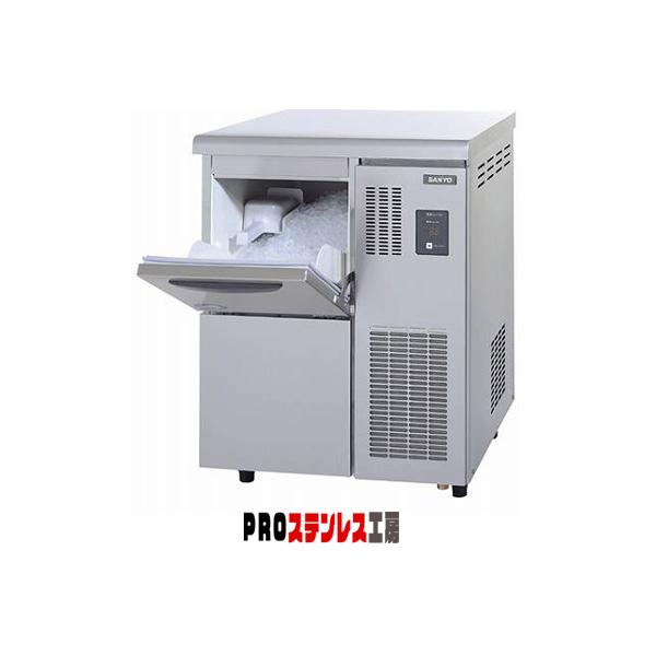 SIM-C120B 製氷機 アイスメーカー 電動 製氷器 業務用 ●外形寸法:間口600mm×奥行600mm×高さ800mm●製氷能力:約110/120kg/日●貯氷量:約34kg(自然落下時・約28kg)●消費水量:約0.14/0.15立...