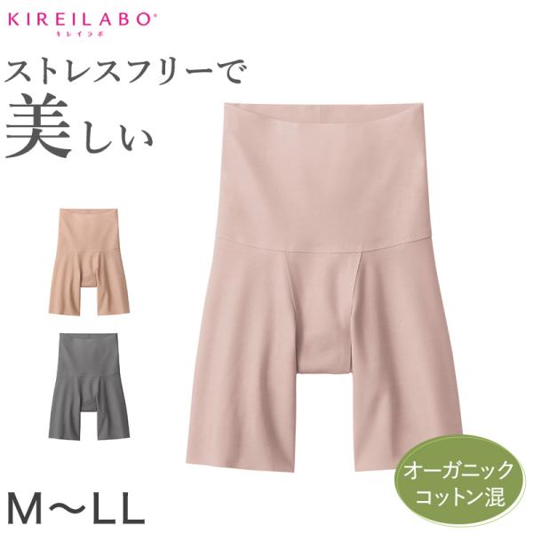 [サイズ]M(ヒップ:87-95cm)L(ヒップ:92-100cm)LL(ヒップ:97-105cm)[カラー]A：チャコールグレー(灰色)B：スモークピンクC：ロイヤルベージュ(肌色)[素材・加工]ポリウレタン40％、綿35％、ナイロン25...