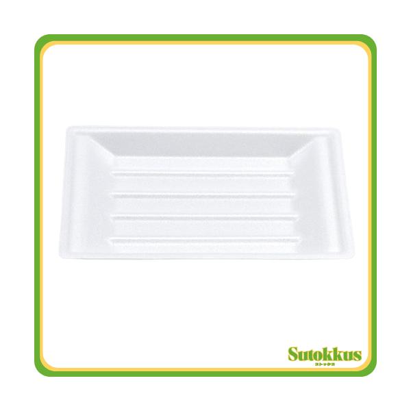 テイクアウトやイベントなどに便利な舟皿タイプのトレーフランクフルトやたこ焼きなどにおすすめ！●電子レンジ使用不可●オーブン使用不可●耐油性:なし●耐熱温度:85℃